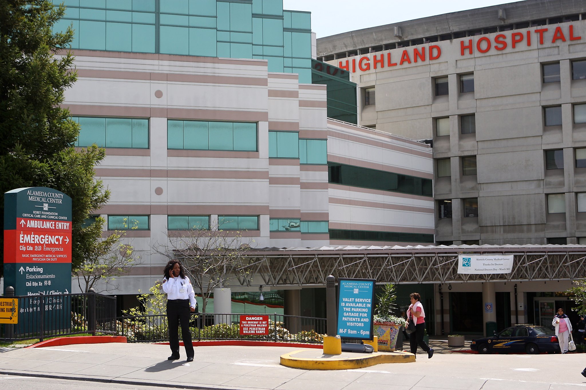 Shooting reported at Oakland’s Highland Hospital