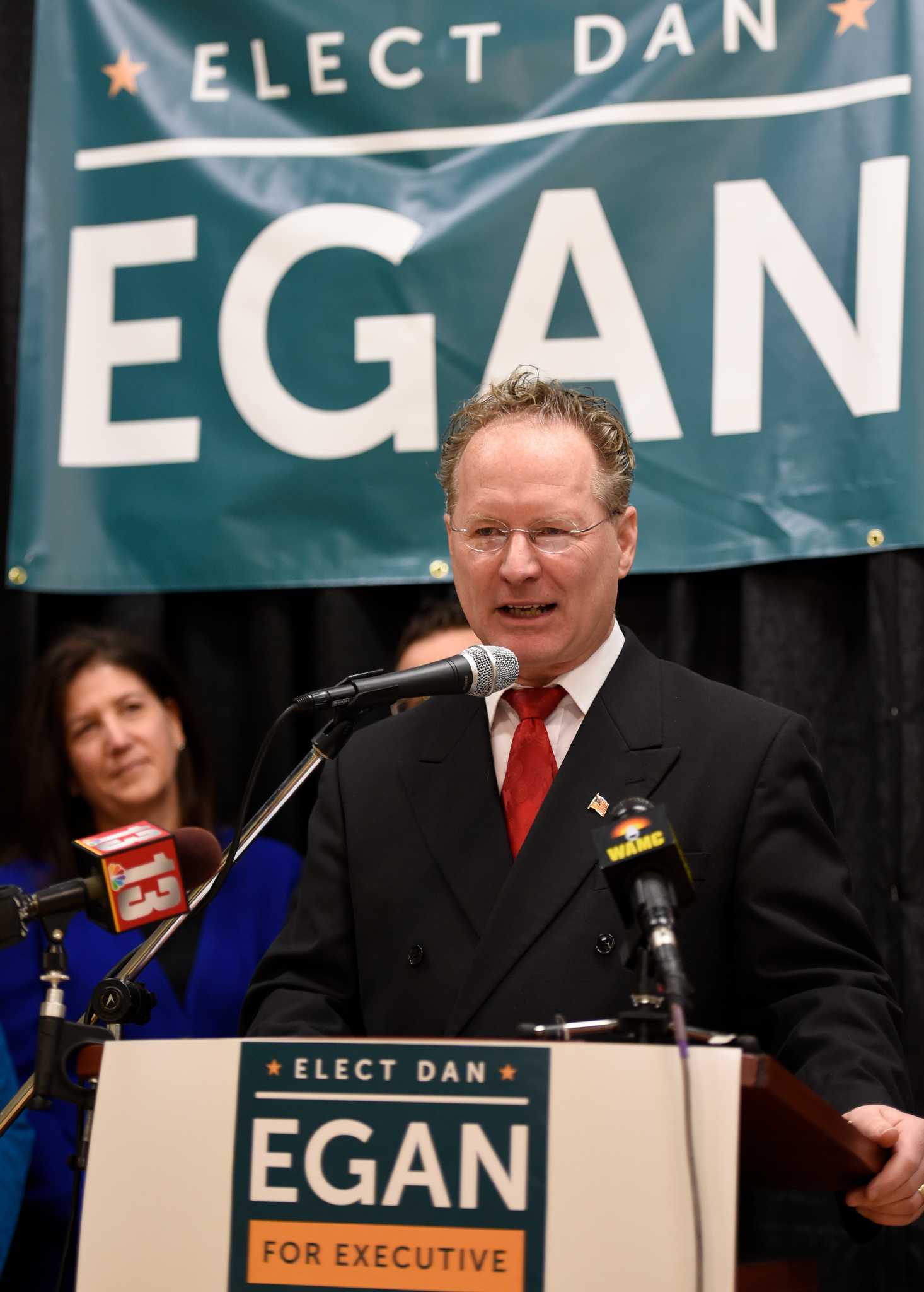 Egan begins primary challenge