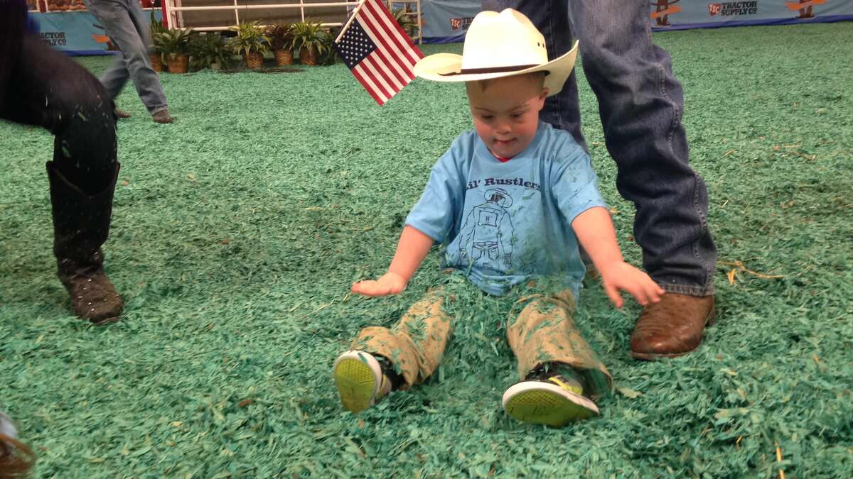 Children with special needs enjoy rodeo activities