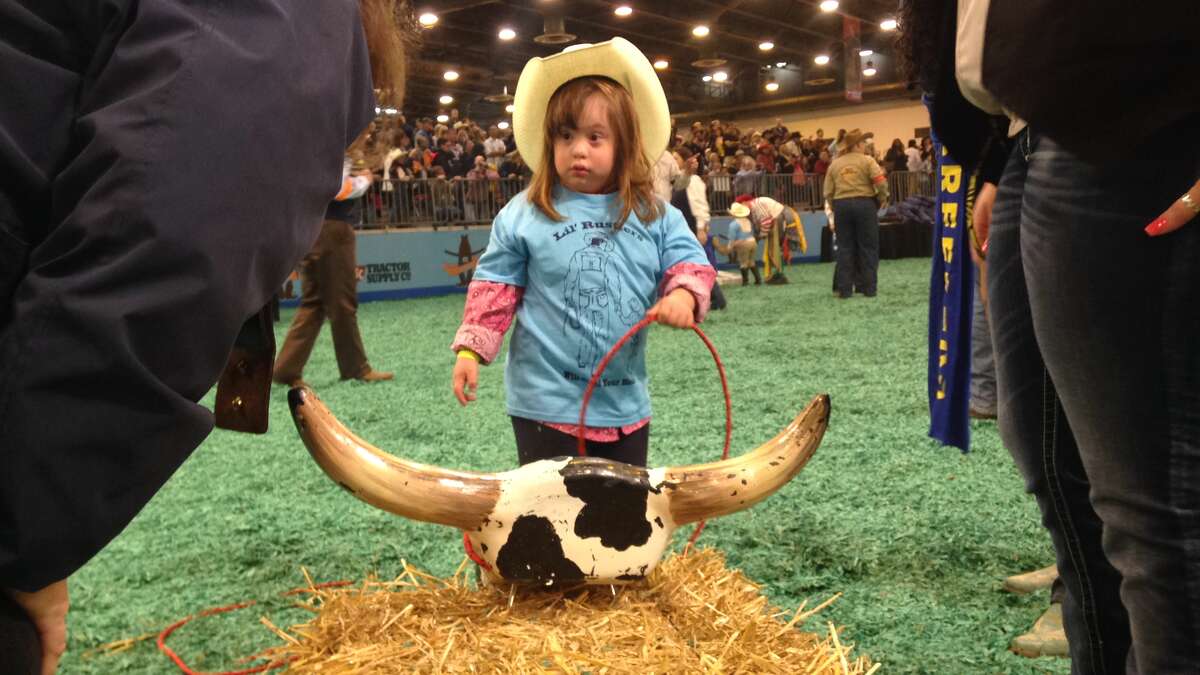 Children with special needs enjoy rodeo activities