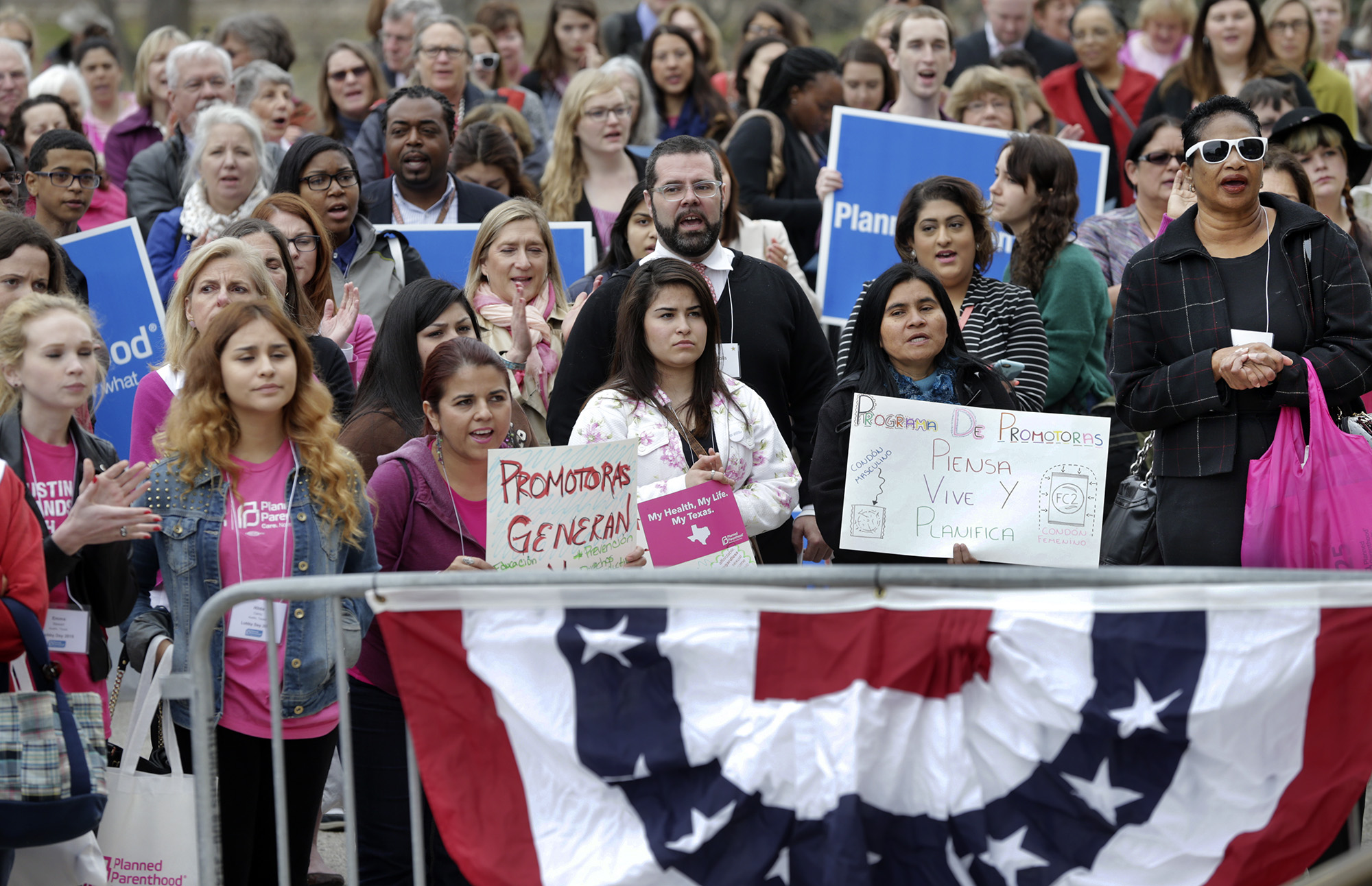 'Former fetus' signs greet Planned Parenthood rally at Capitol