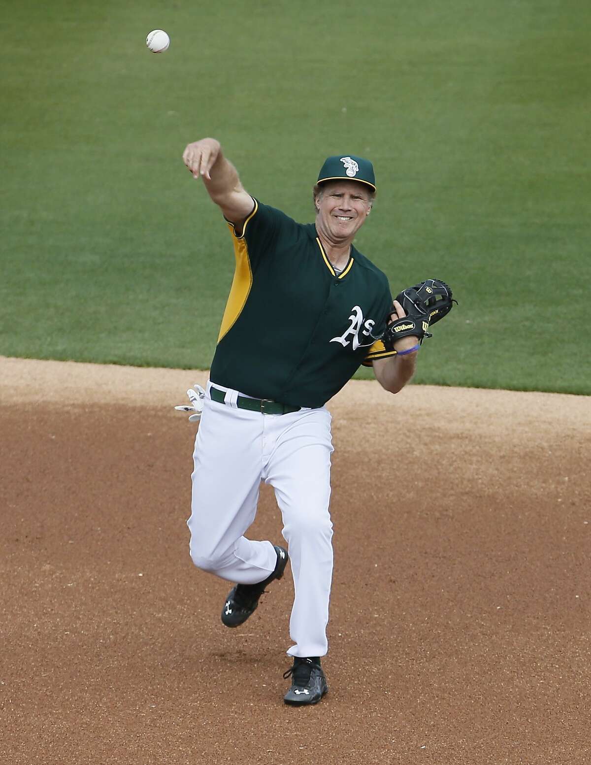 A’s new shortstop was ... Will Ferrell!?