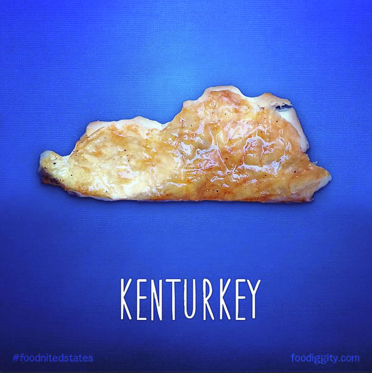 Father-son duo goes viral with their foods shaped like U.S. states