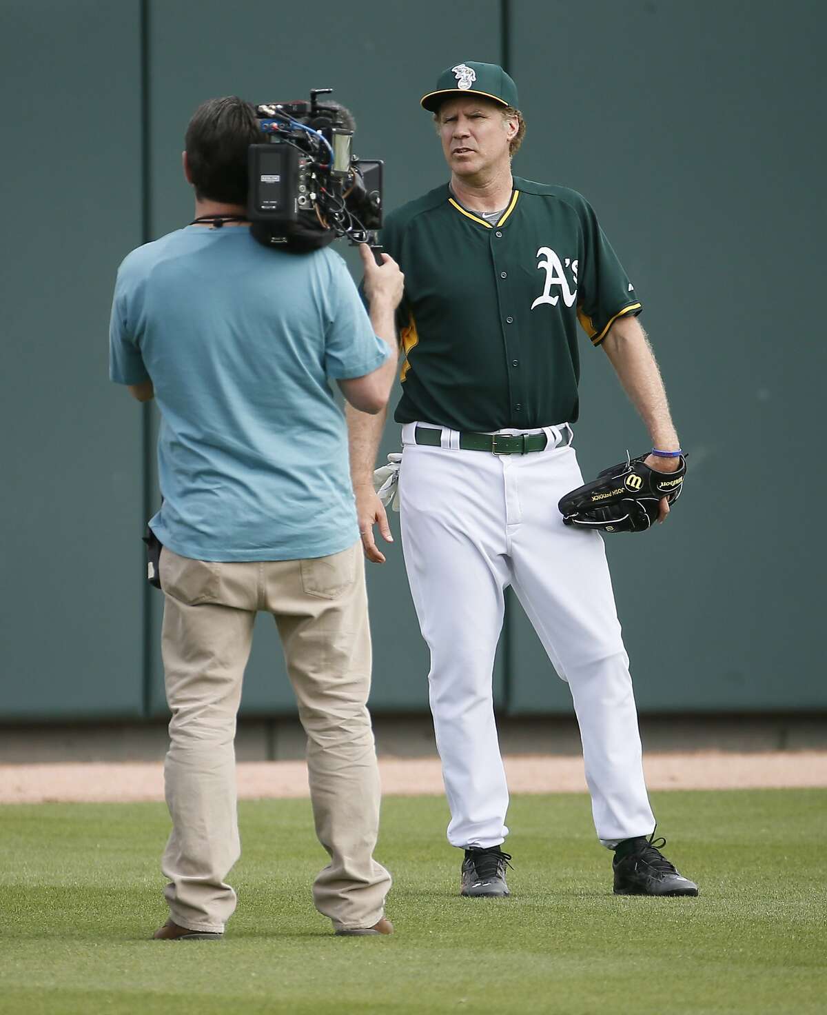 A’s new shortstop was ... Will Ferrell!?