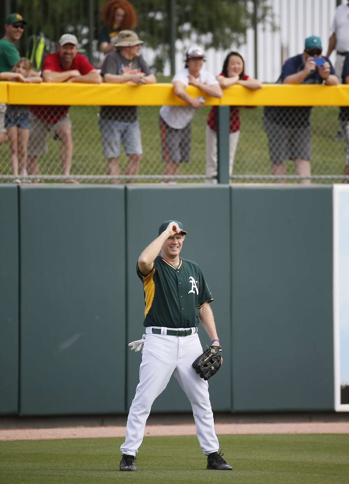 A’s new shortstop was ... Will Ferrell!?