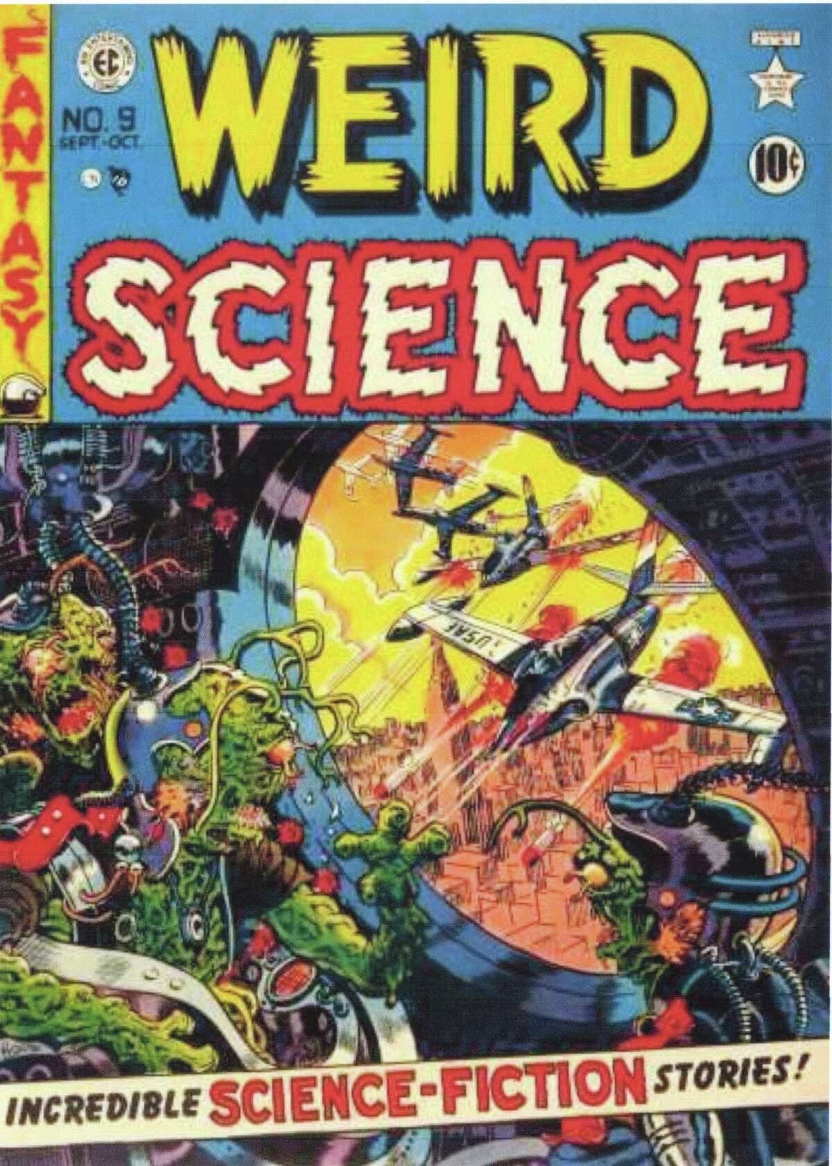 Work of early comic book artists at Flinn Gallery