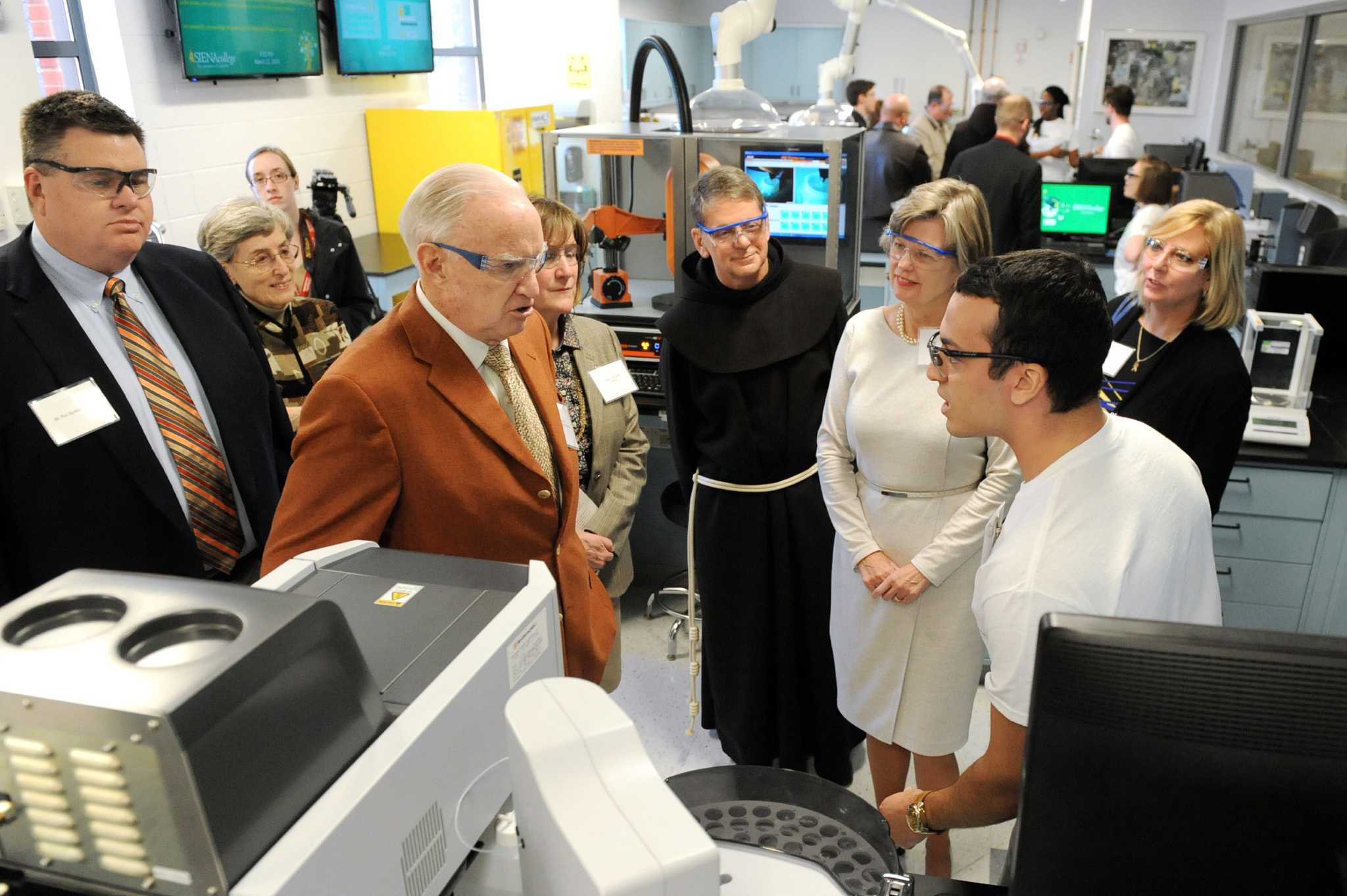Photos: High-tech lab opens at Siena