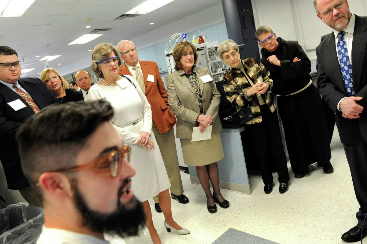 Photos: High-tech lab opens at Siena