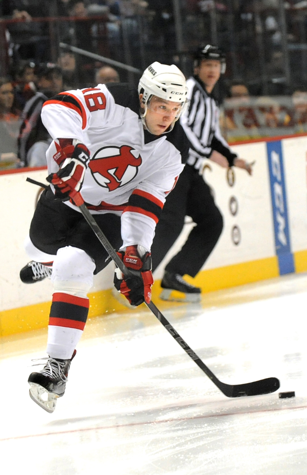 Stefan Matteau on the upswing for Albany Devils