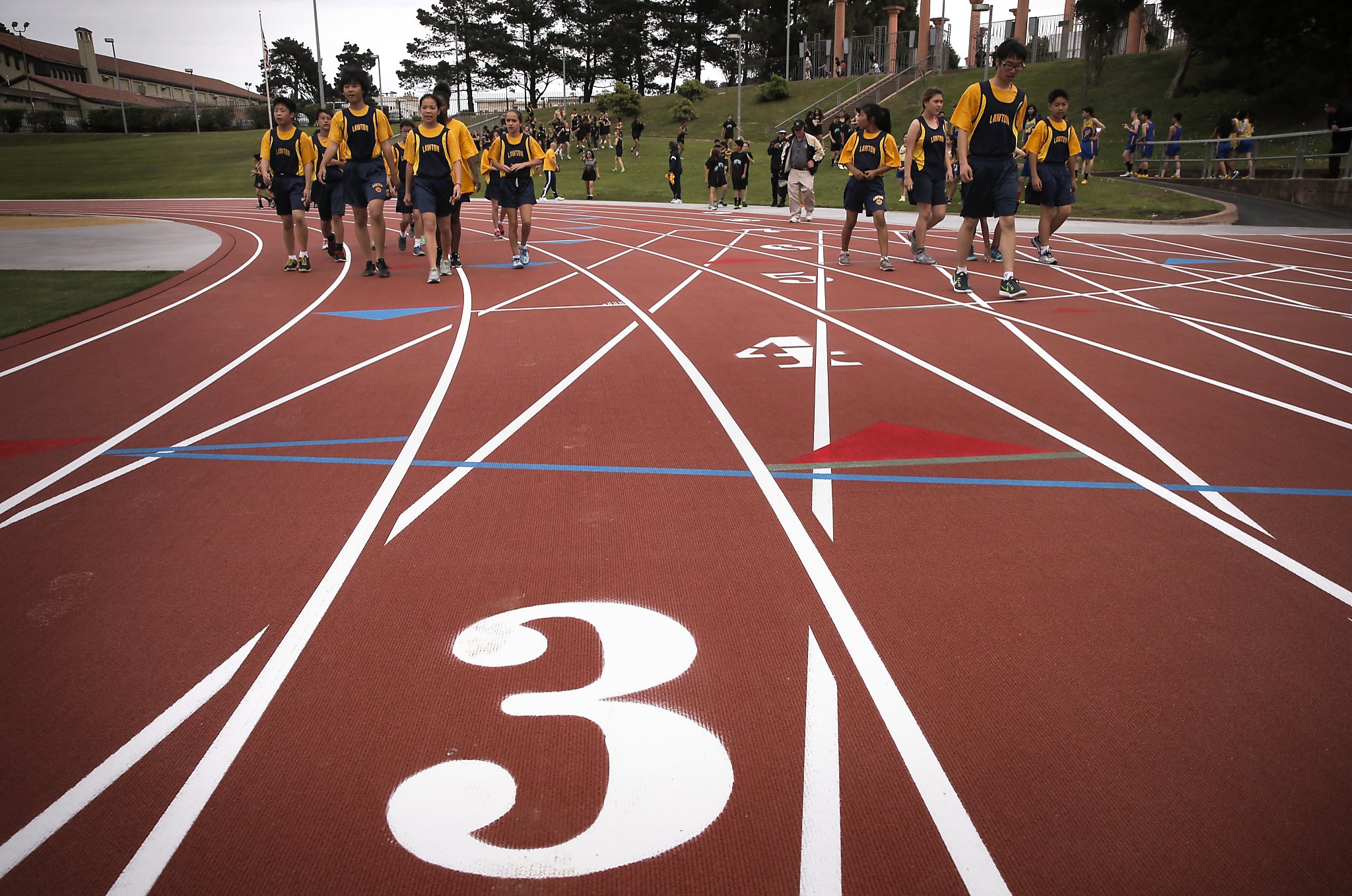 Newly renovated Kezar Stadium track is up and running
