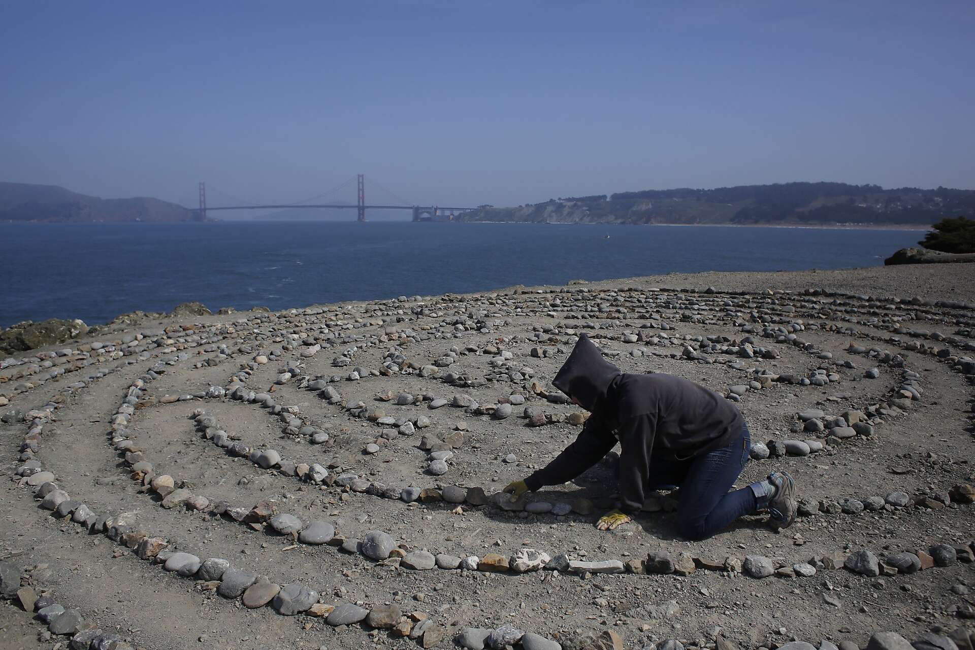 Lands End labyrinth keeper finds the way to a gratifying role