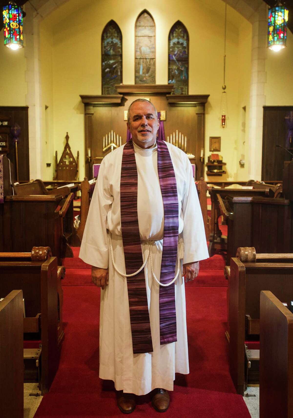 Judge wears multiple robes