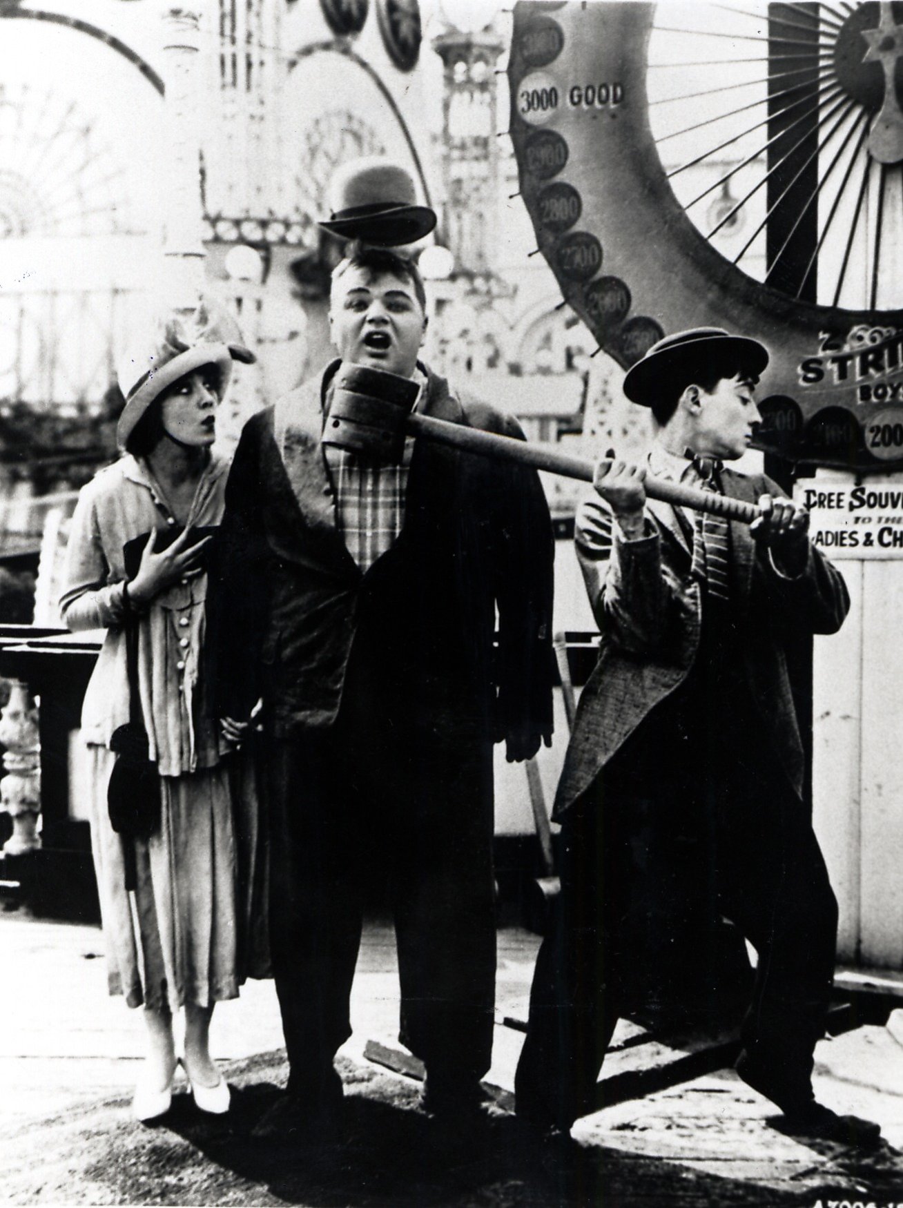 Before the fall: Fatty Arbuckle clowns it up at the 1915 S.F. World's Fair