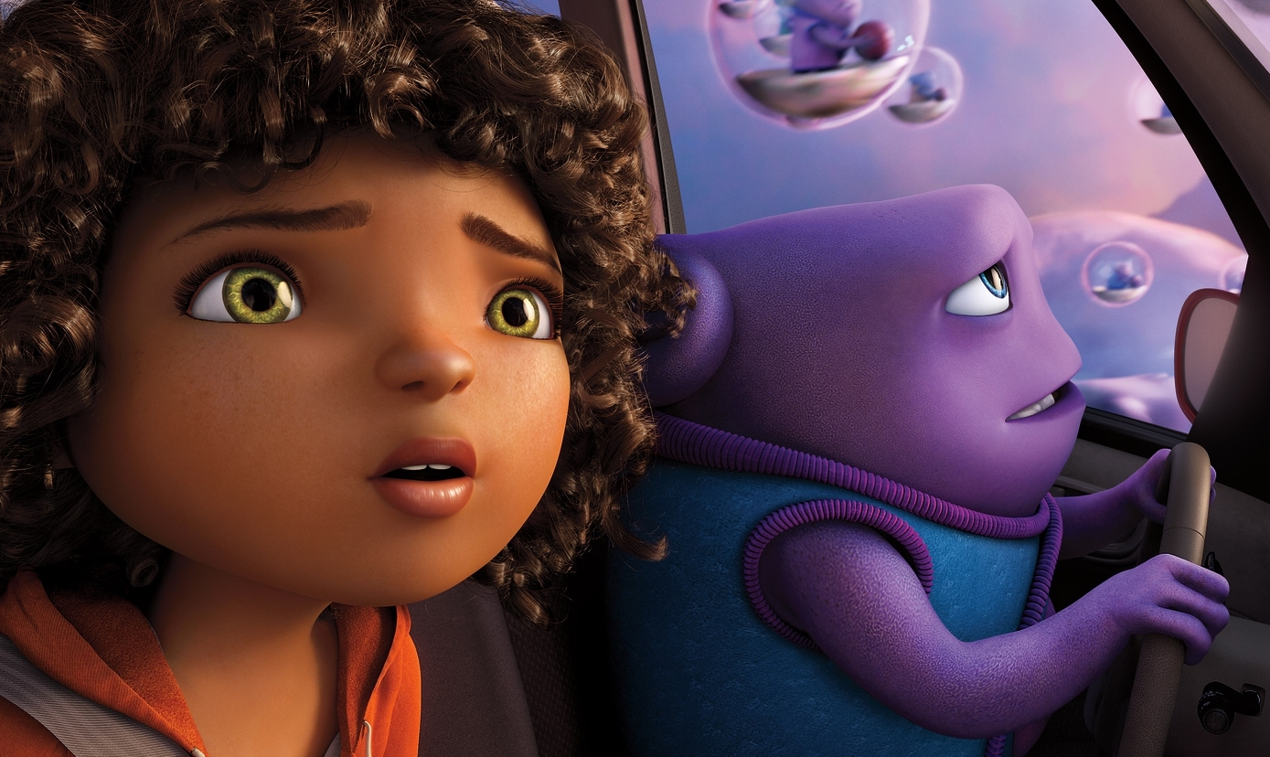 Jim Parsons talks like an alien in 'Home’