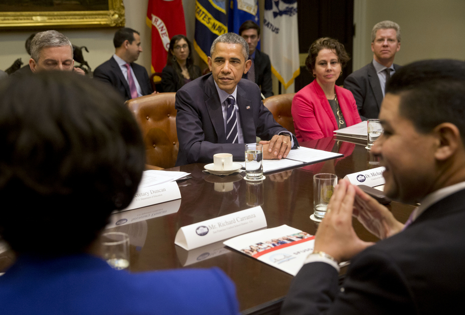 Meeting with Obama provides education on what schools need