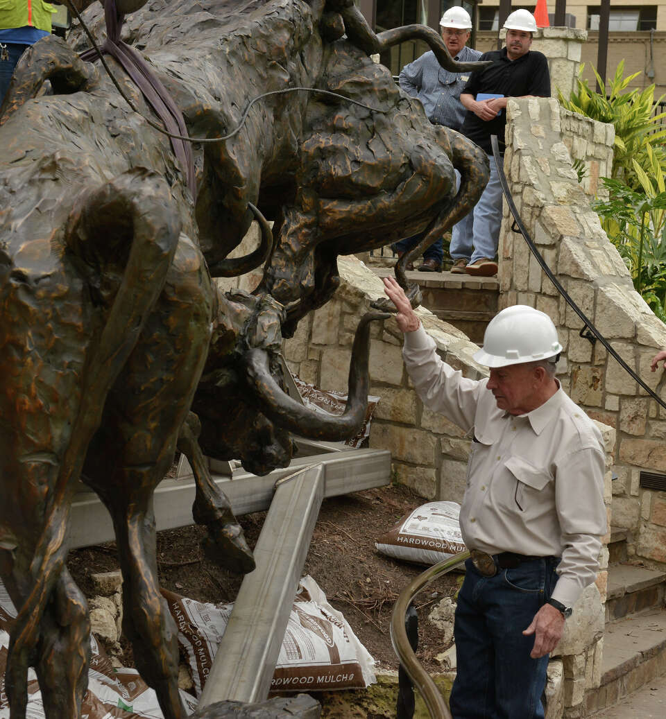 Briscoe unveils a new River Walk landmark
