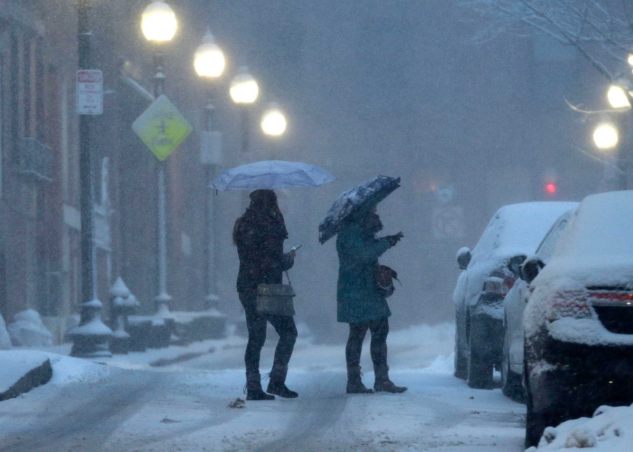 Boston's new snow record — just over 9 feet