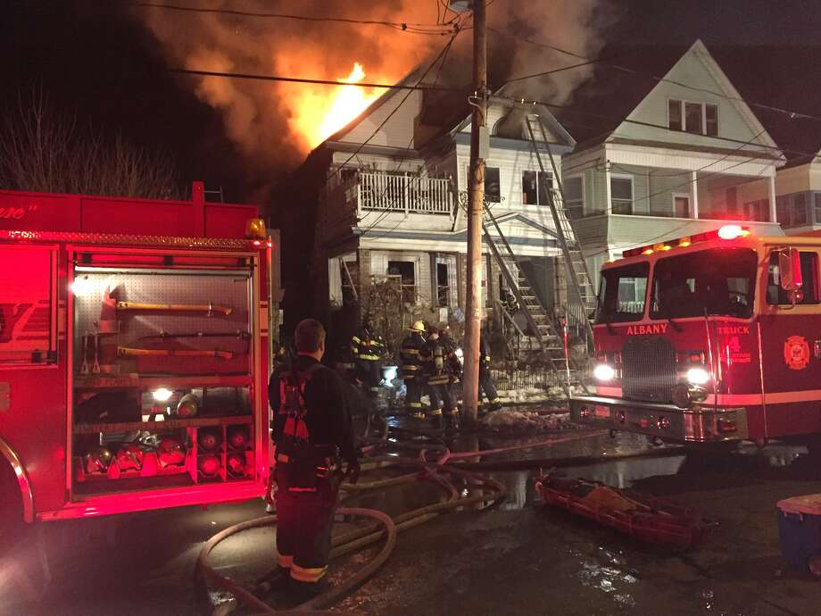 Fire on Albany's Delaware Avenue displaces 11 - Times Union