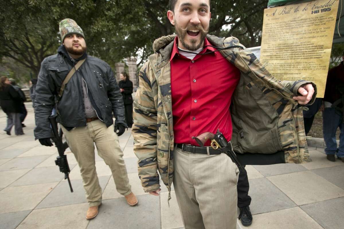 Texas Open Carry gun advocate, Walmart worker clash over handgun in store