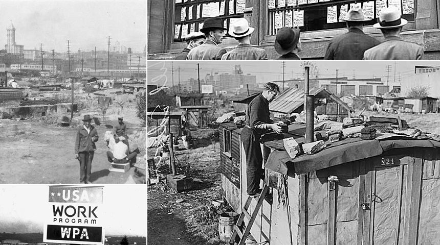 Seattle in photos during the Great Depression