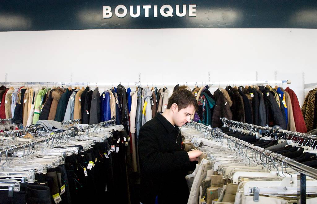 Goodwill hunting: The search for bargains draws a mix of shoppers downtown