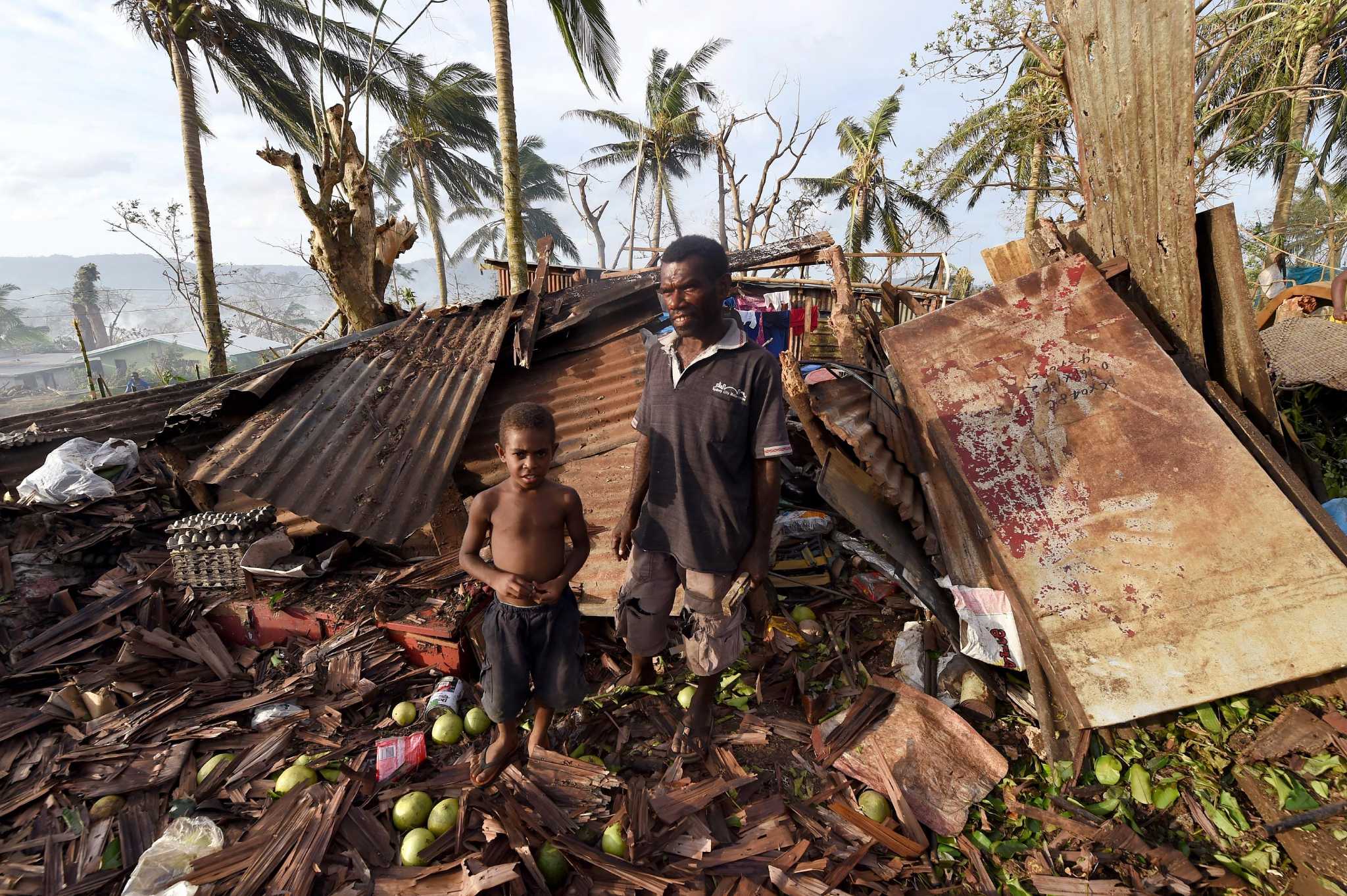 Photos: Incredible destruction from Cyclone Pam in Vanuatu