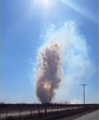 Video shows 20K pounds of fireworks go up in smoke