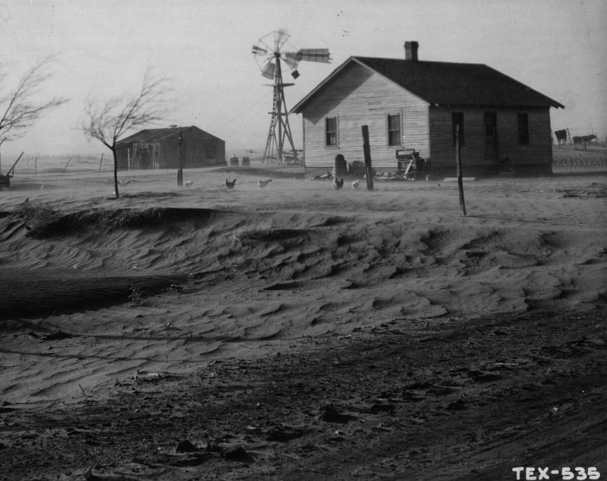 See rare color photos from the Dust Bowl during the Great Depression