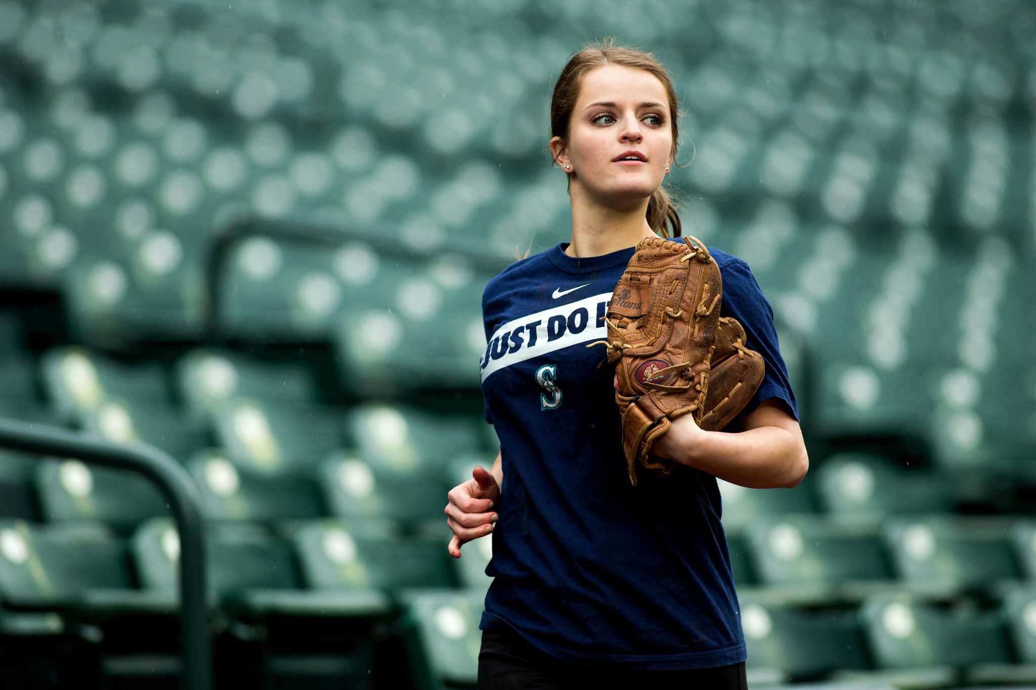 Seattle Mariners "Ball Girls" tryouts 2015