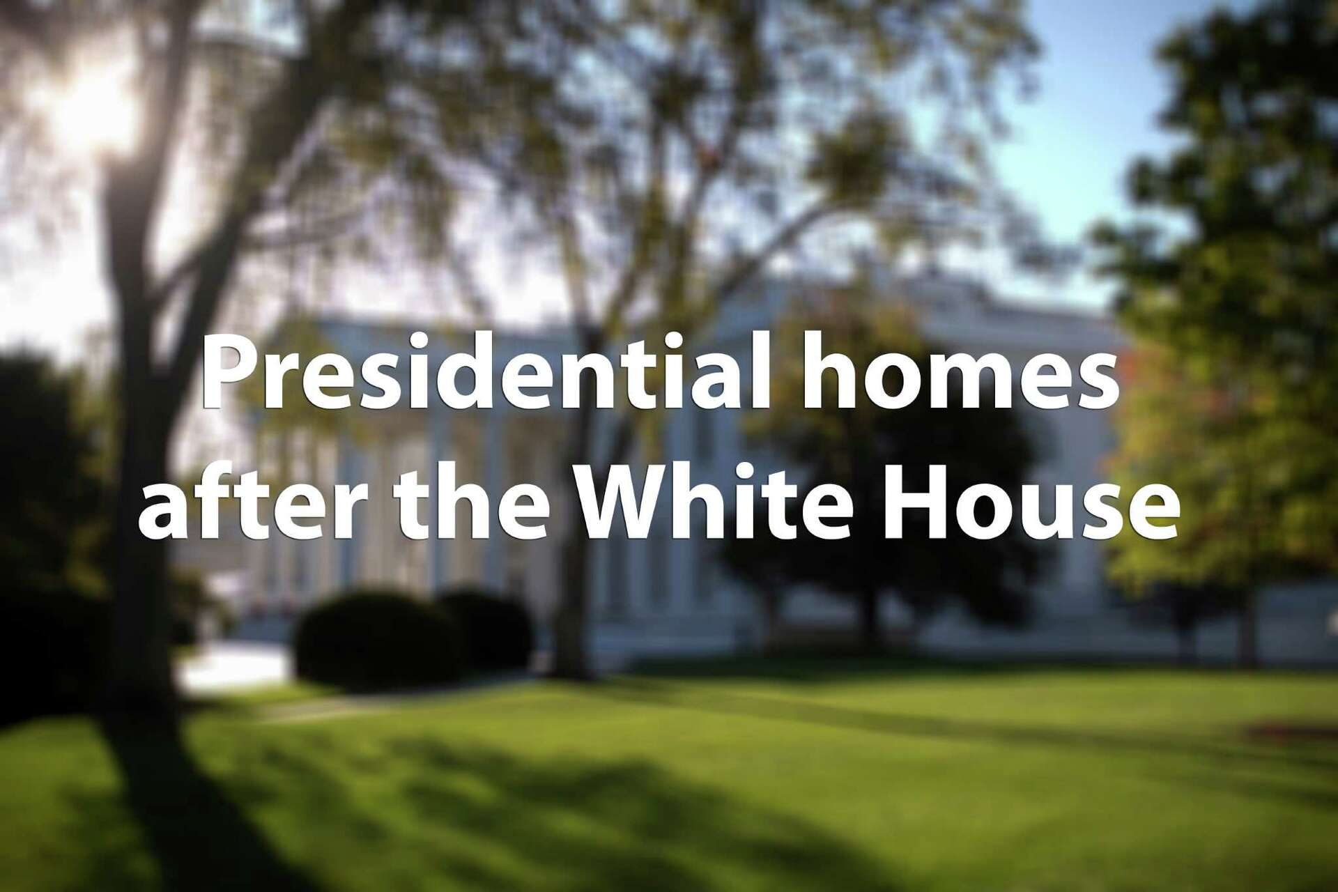 Where US presidents lived before, after the White House