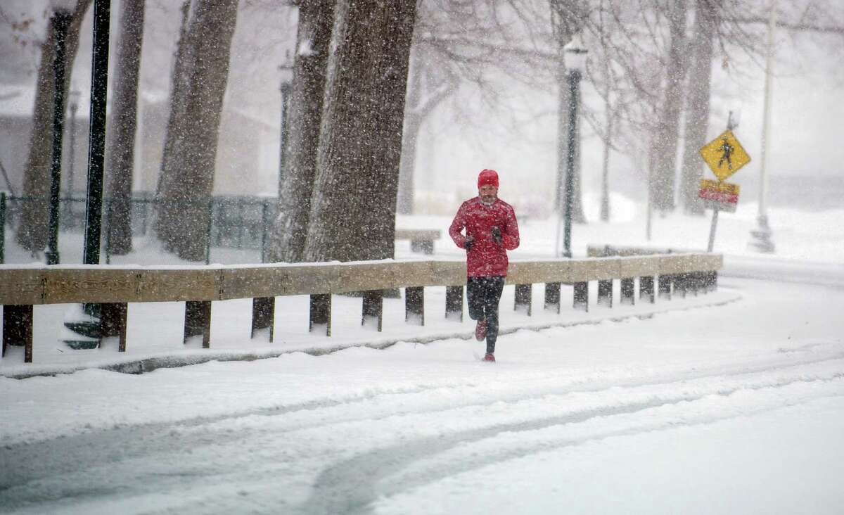 First day of spring: a snowball in the face