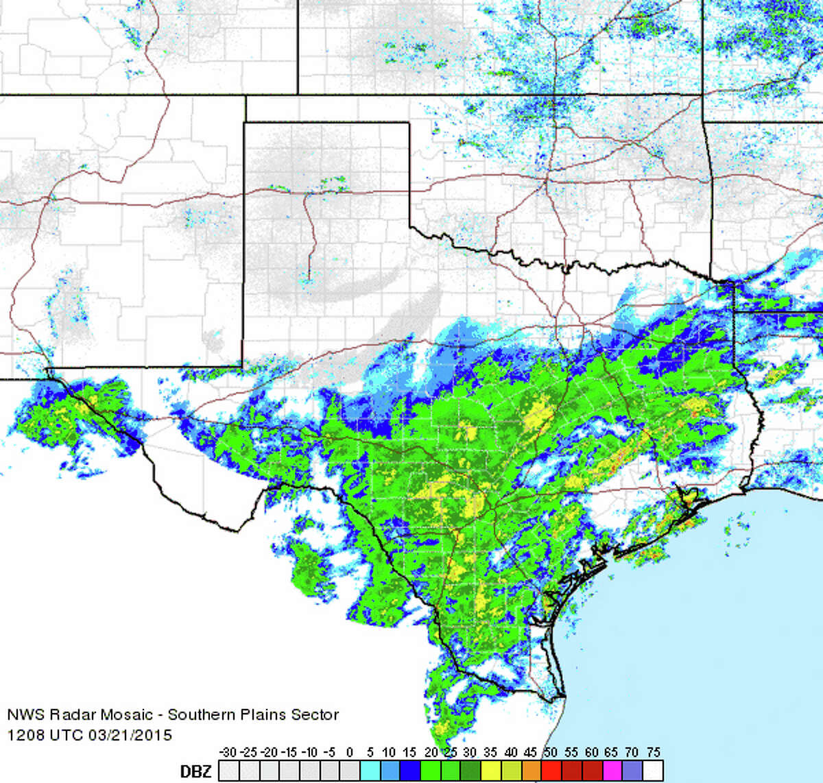 Widespread rainfall prompts flash flood watch until Saturday night