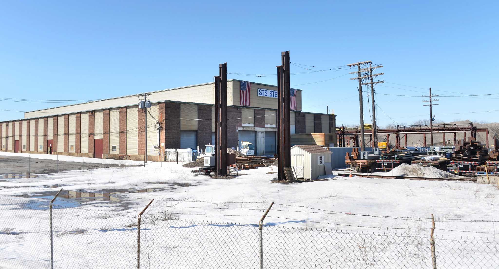 Arson team investigates fire at Schenectady's STS Steel