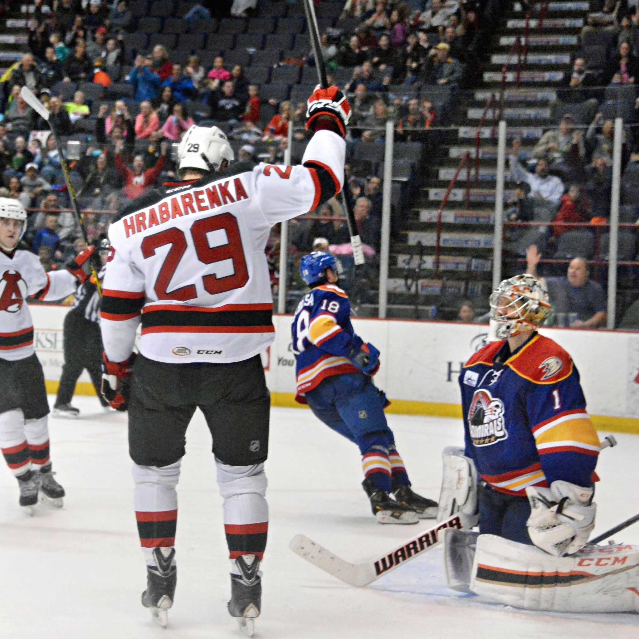 Albany Devils get winning goal from newcomer Matt Lorito