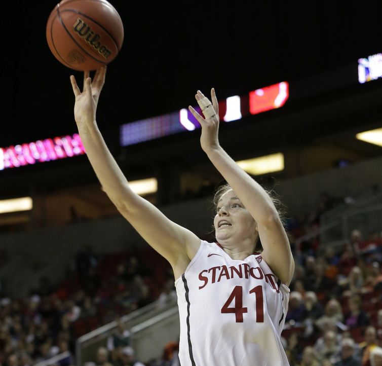 Stanford’s Bonnie Samuelson prepares for final home game