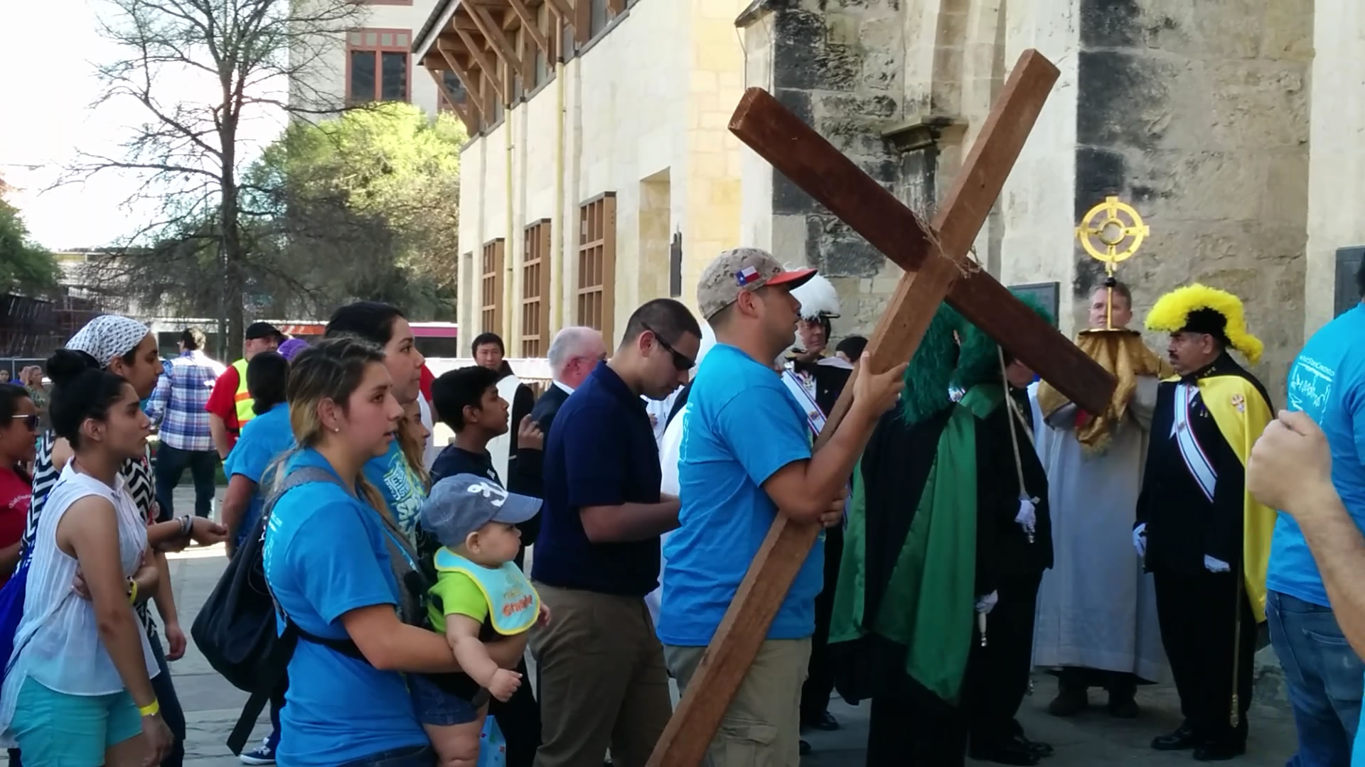 More than 250 march downtown for Jesus