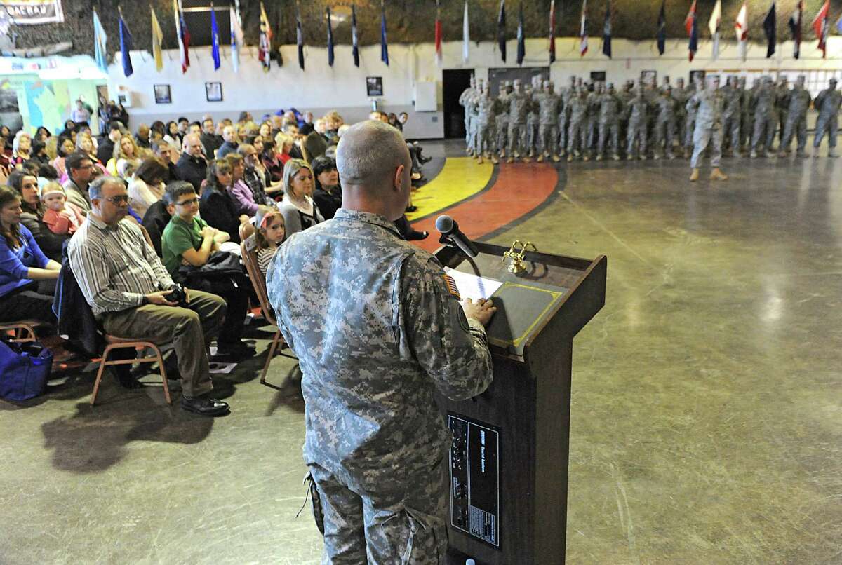 Photos: Guard deployment ceremony in Troy