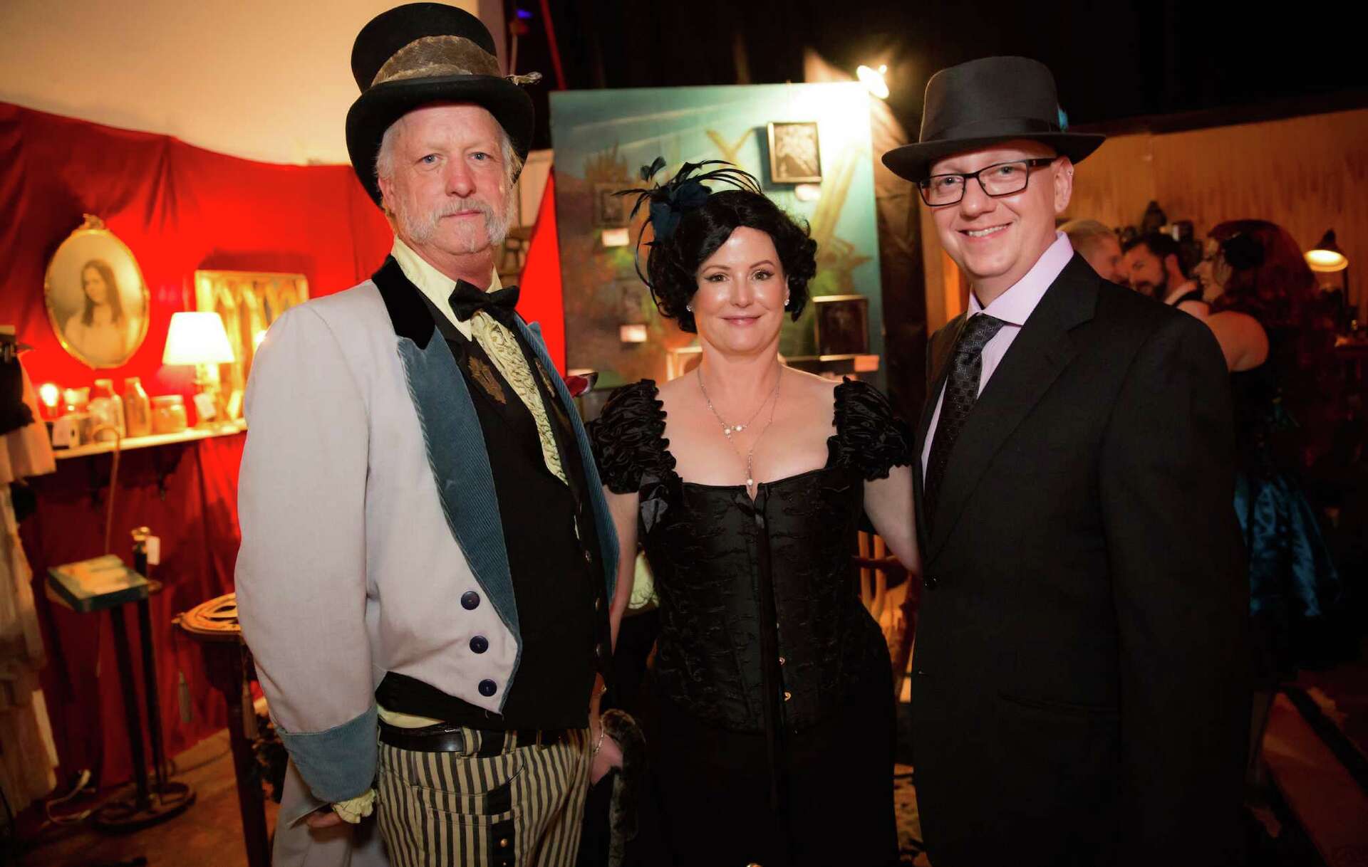 Scenes from The Soiled Dove dinner theater in the Mission