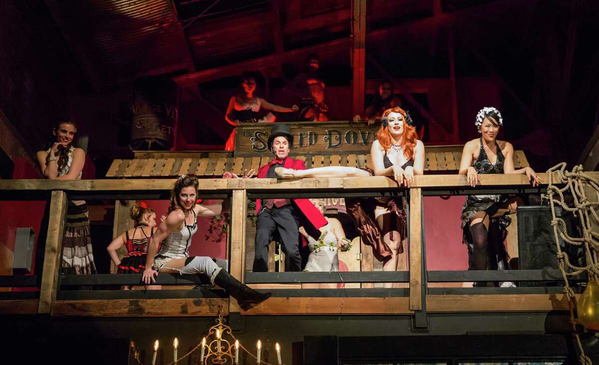 Scenes from The Soiled Dove dinner theater in the Mission