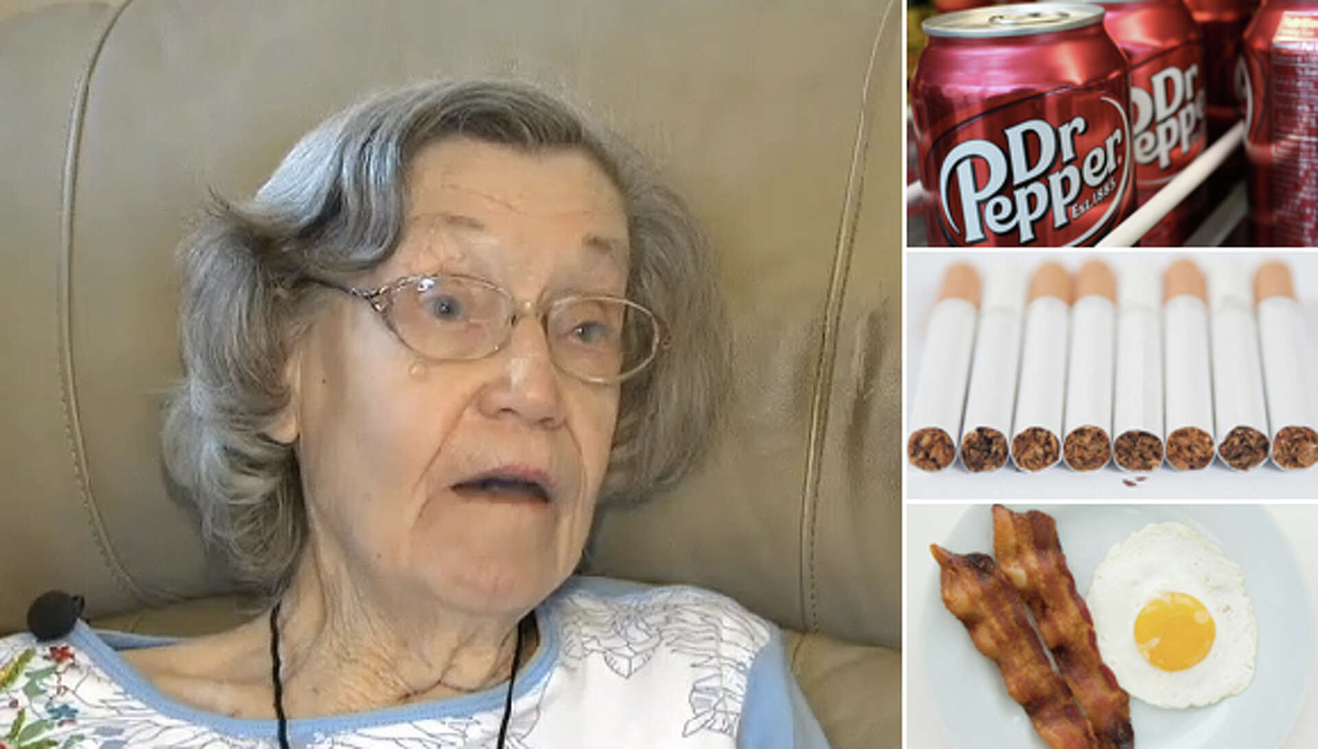 Drinking Dr Pepper and smoking cigars: Centenarians share their secrets ...