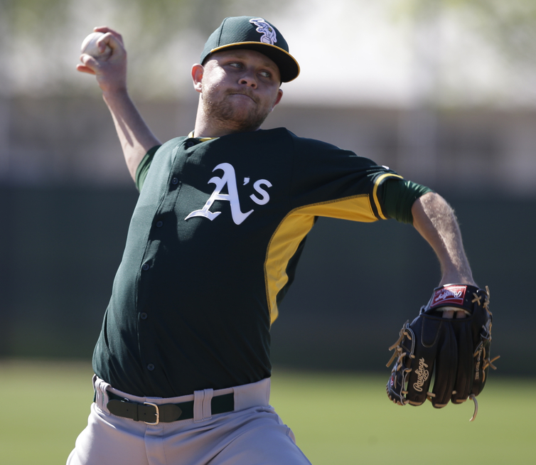 A’s Jesse Hahn inspired by sister at home