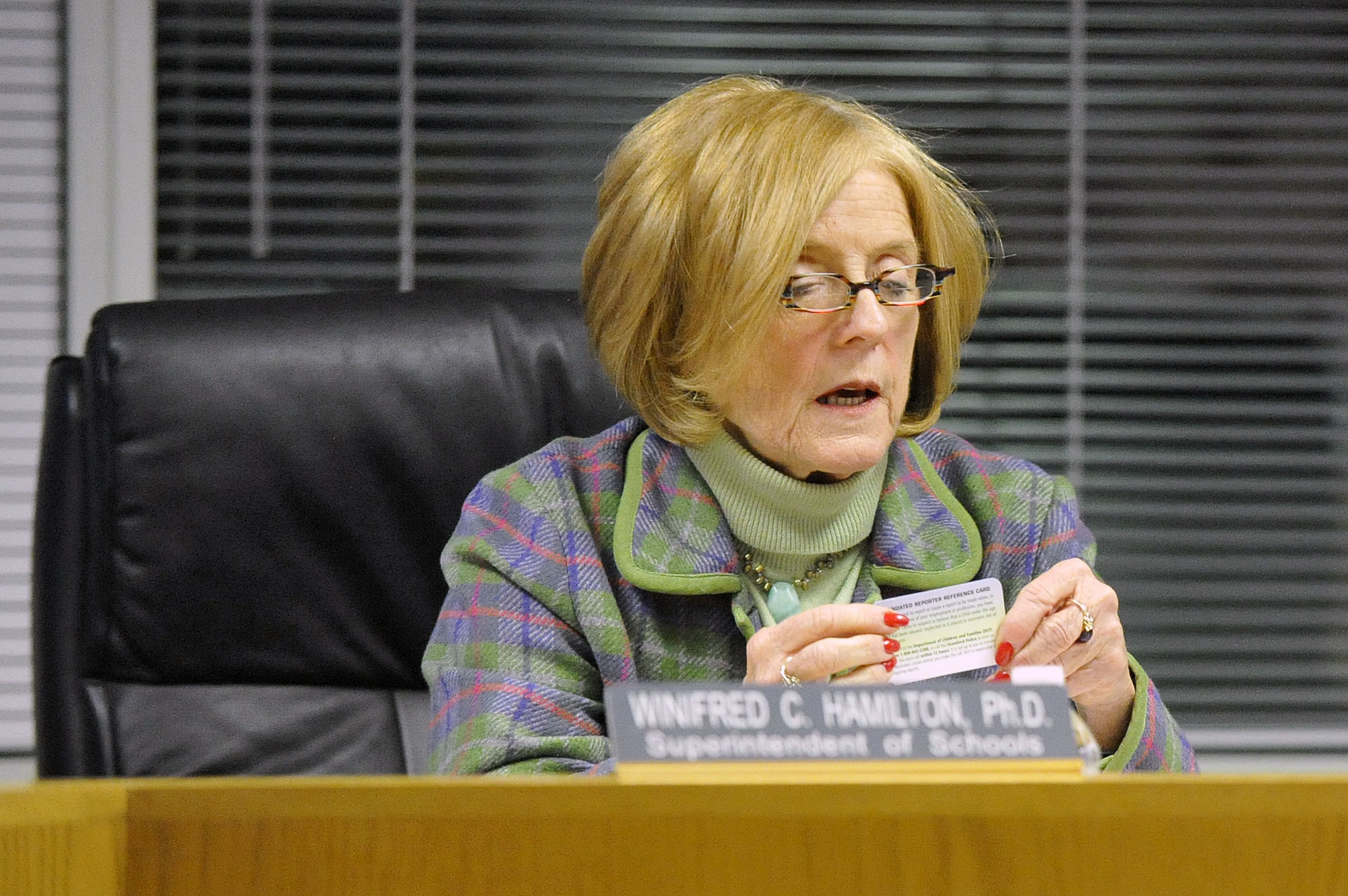 Angela Carella: Why didn't schools chief know?