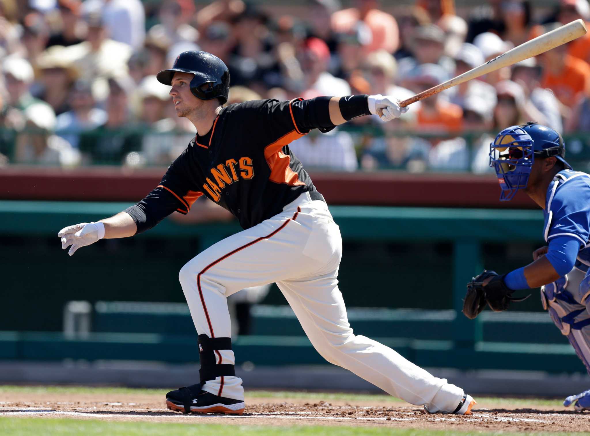 Giants’ Buster Posey finally building at-bats total