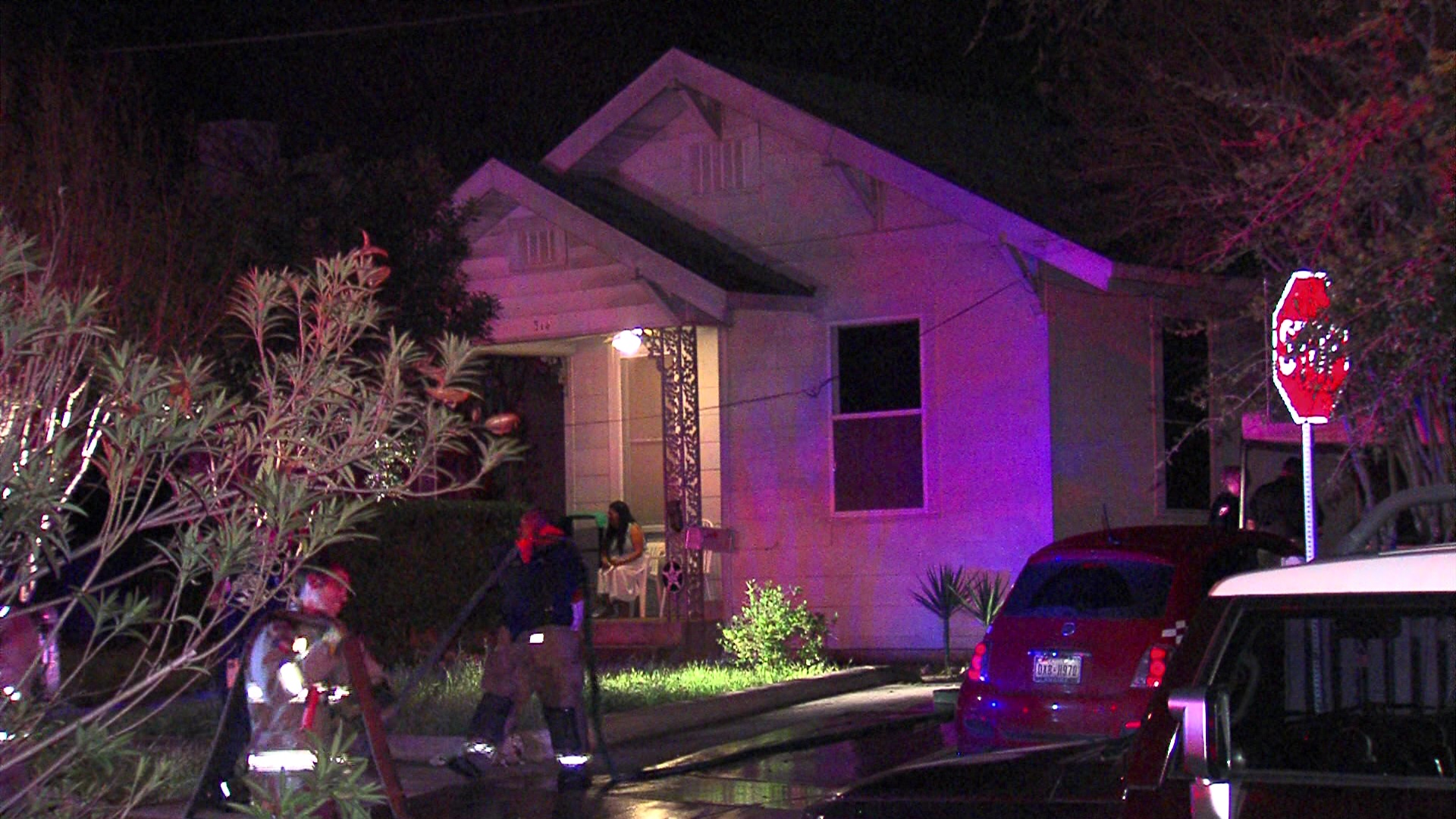 Fire believed to have started after S.A. woman doused herself in gasoline