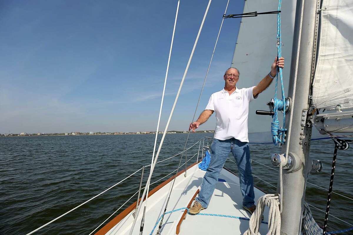 Dave McCabe takes children and veterans out on the water to work a ...