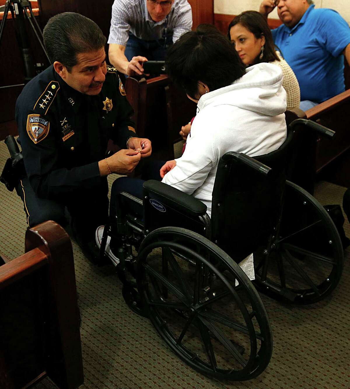 Sole survivor in deadly DWI crash, teen confronts man who killed her family