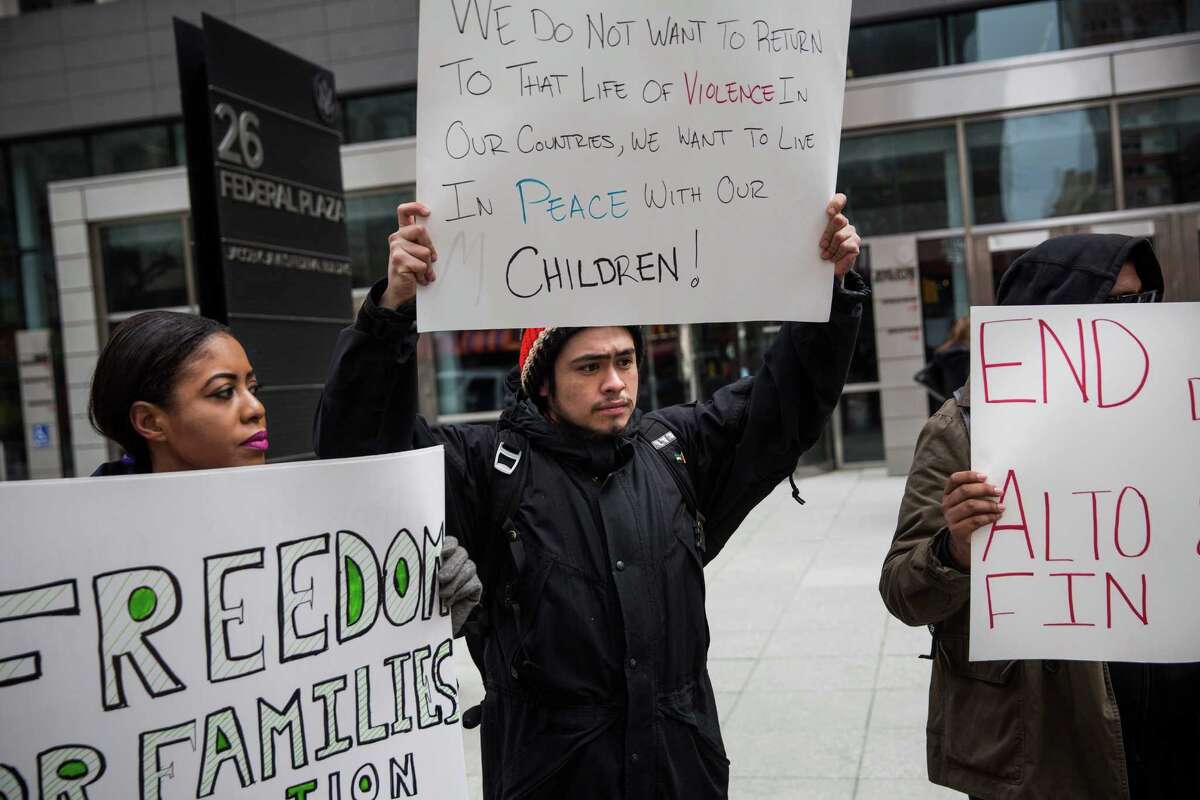 Detention center opponents