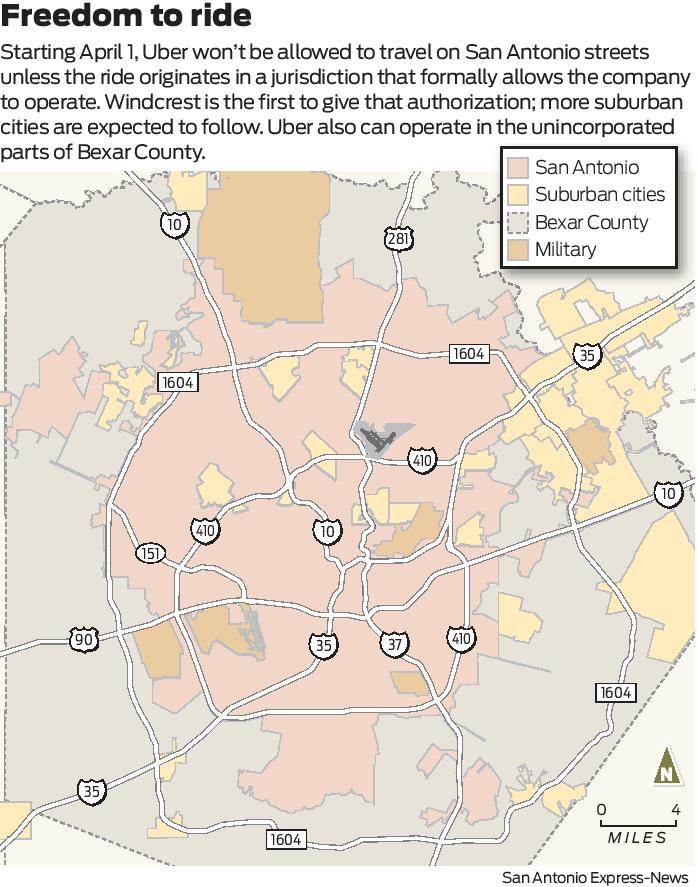 Windcrest formally welcomes Uber