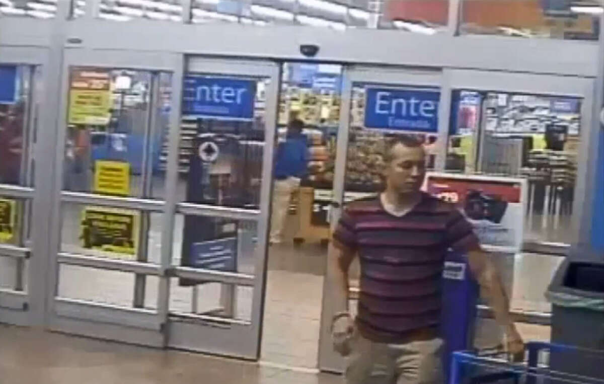 Security video captures Walmart arsonist