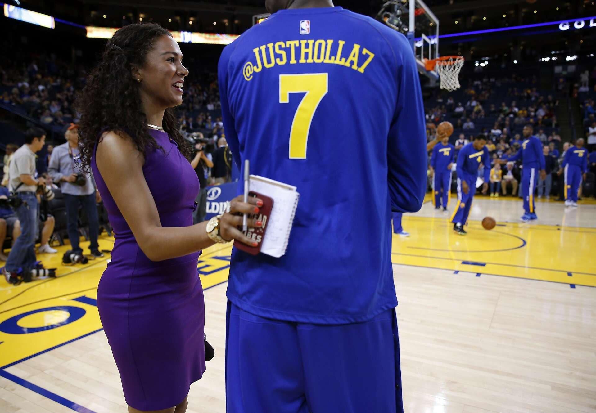 Warriors reporter Rosalyn Gold-Onwude is rookie of the year